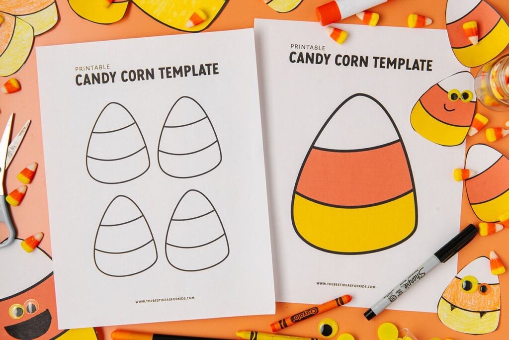 Creative and Fun Candy Corn Crafts for Toddlers