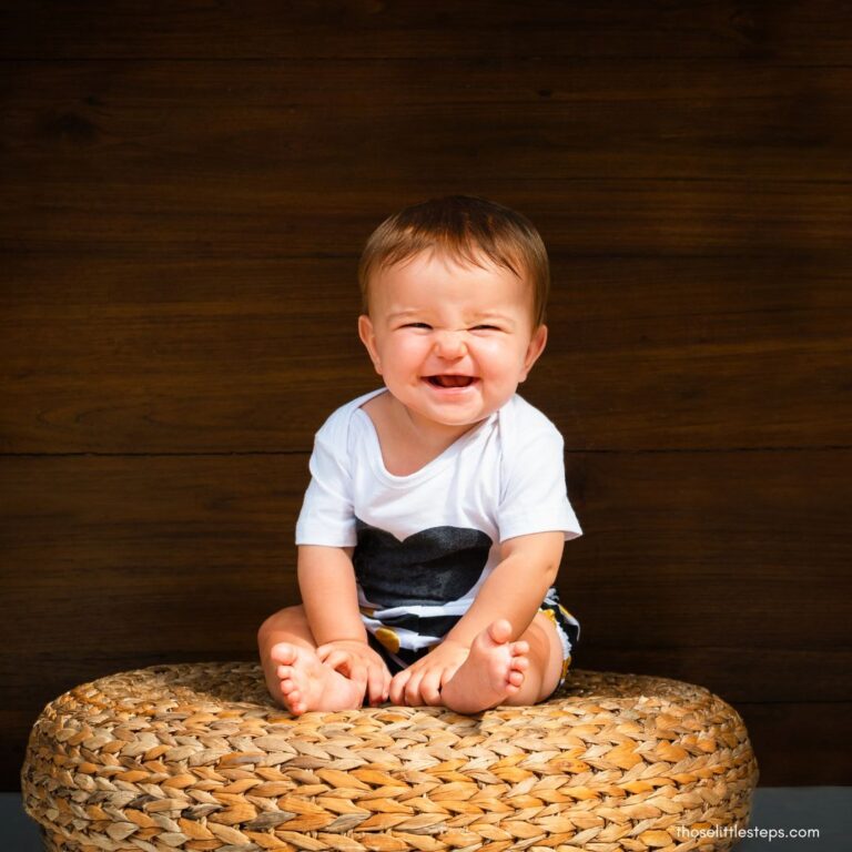 10 Month Old Photoshoot Ideas You Can Do at Home