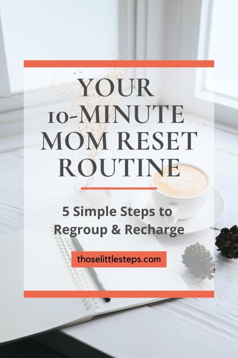 10-Minute Reset for Moms: Quick Self-Care That Works