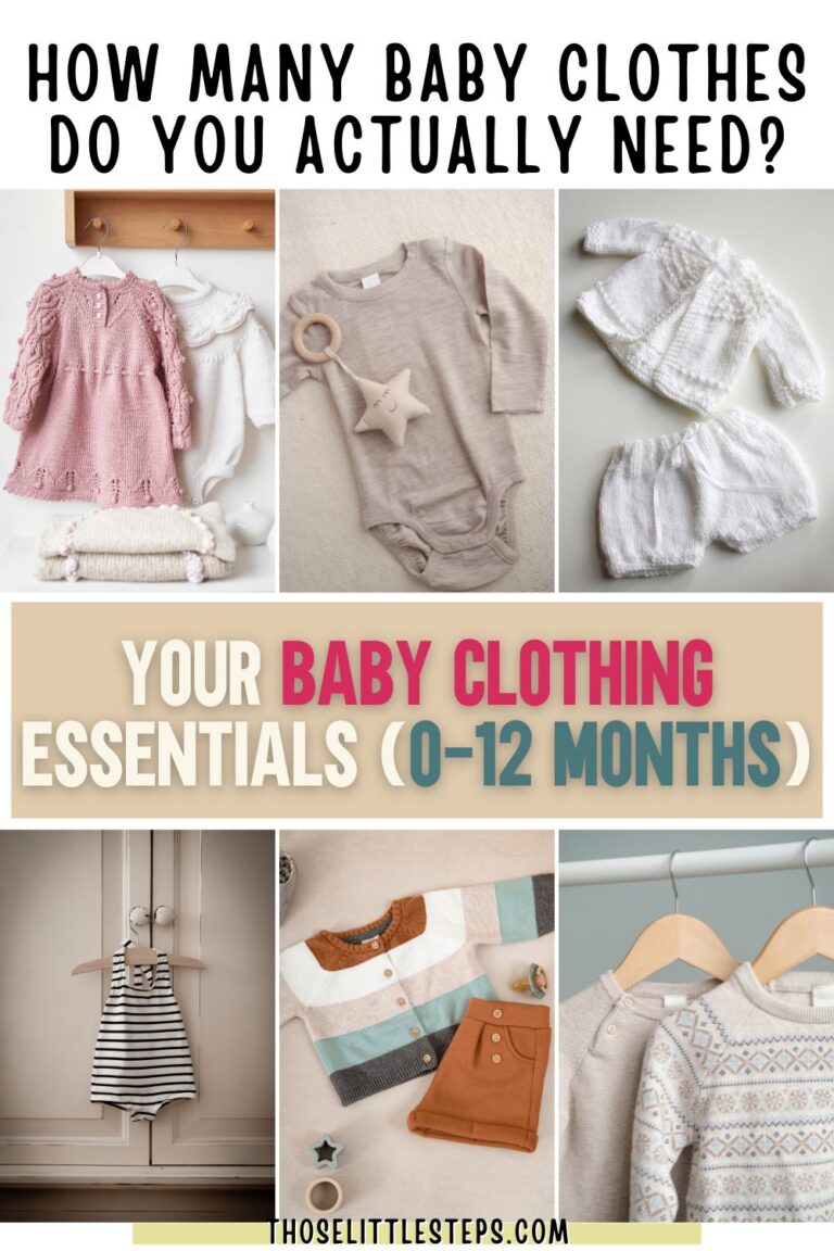 How Many Baby Clothes Do You Actually Need? A Simple Guide