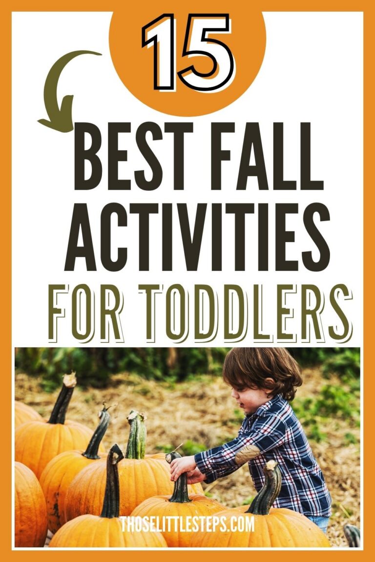 15 Easy Fall Activities for Toddlers (Low-Prep Fun)