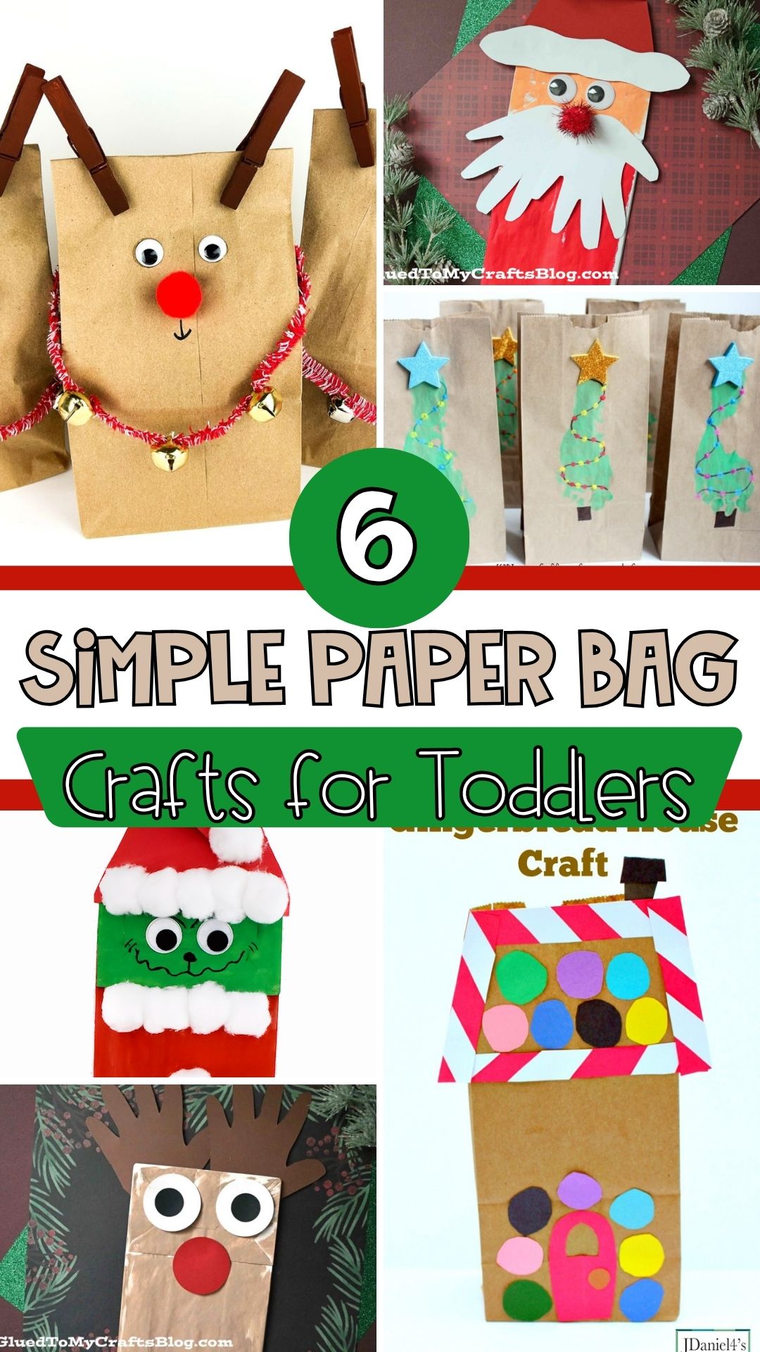 Simple Paper Bag Christmas Crafts for Toddlers: Easy Holiday Fun
