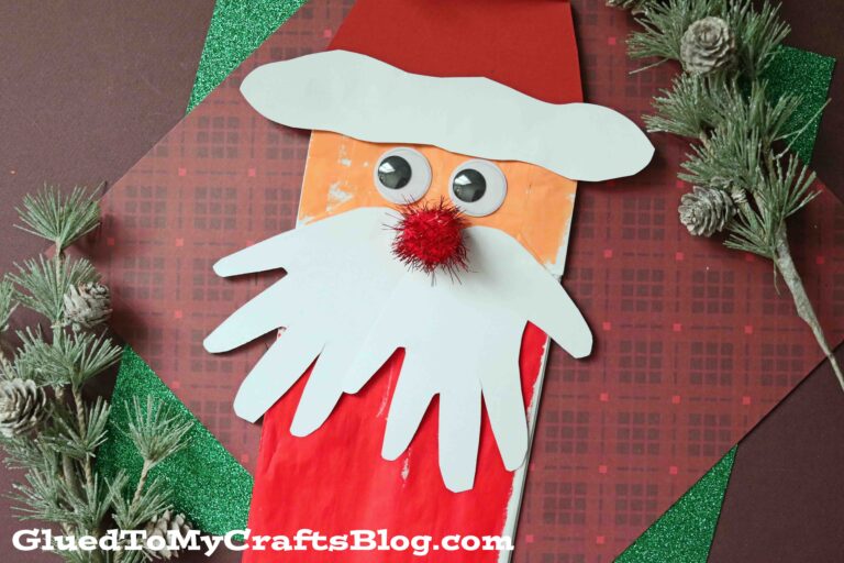 Simple Paper Bag Christmas Crafts for Toddlers: Easy Holiday Fun